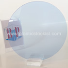 Fluorescent Neptune Blue 7t97 Perspex Acrylic Disc | Plastic Stockist